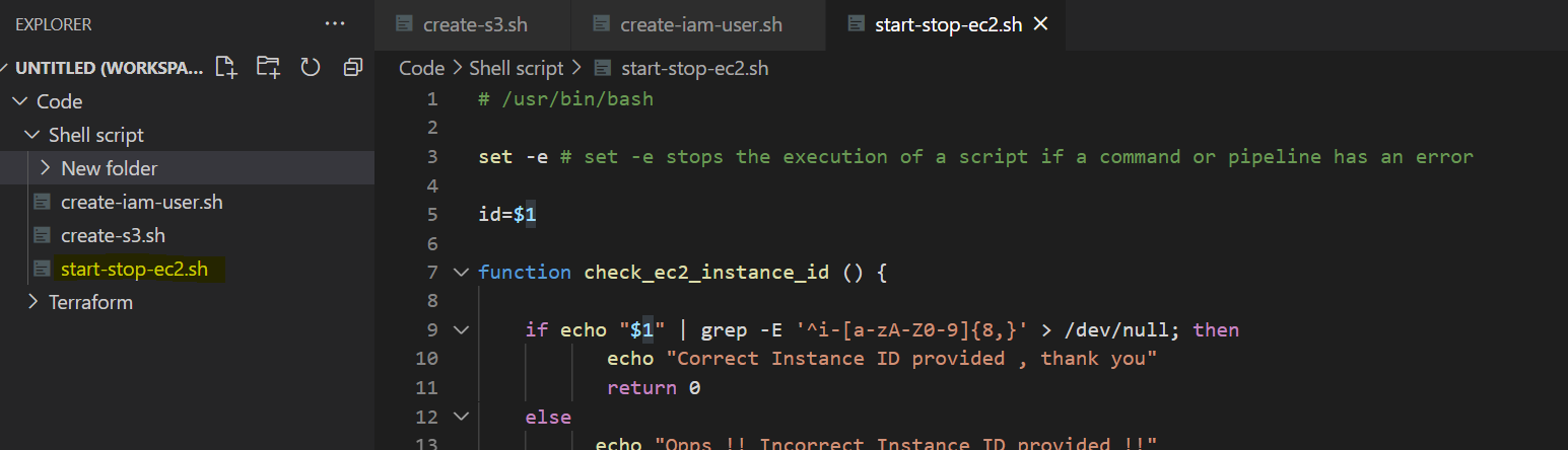 How to Start and Stop AWS EC2 instance in AWS account using Shell ...